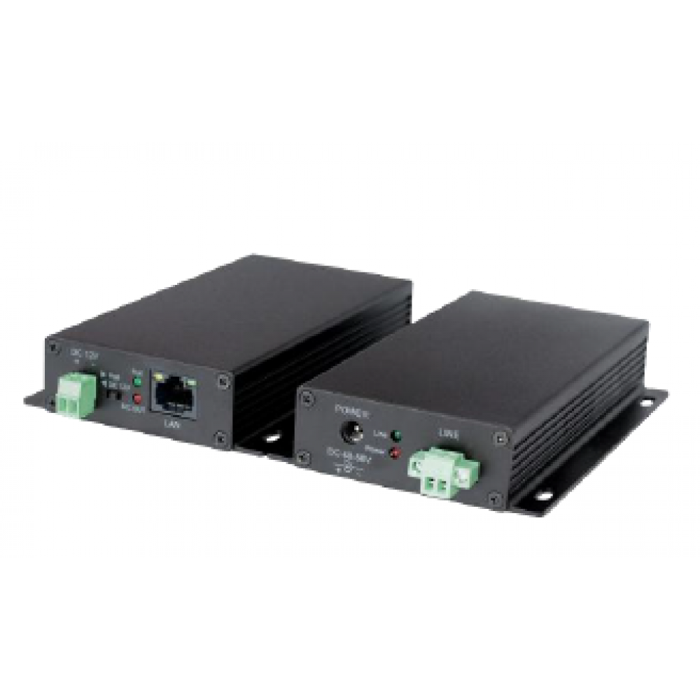 OT-PLC101POE-2P - Single Port PoE Ethernet Extender