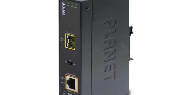 IGTP-805AT - 1000Base-SX / LX to 10/100/1000Base-T 802.3at PoE ...